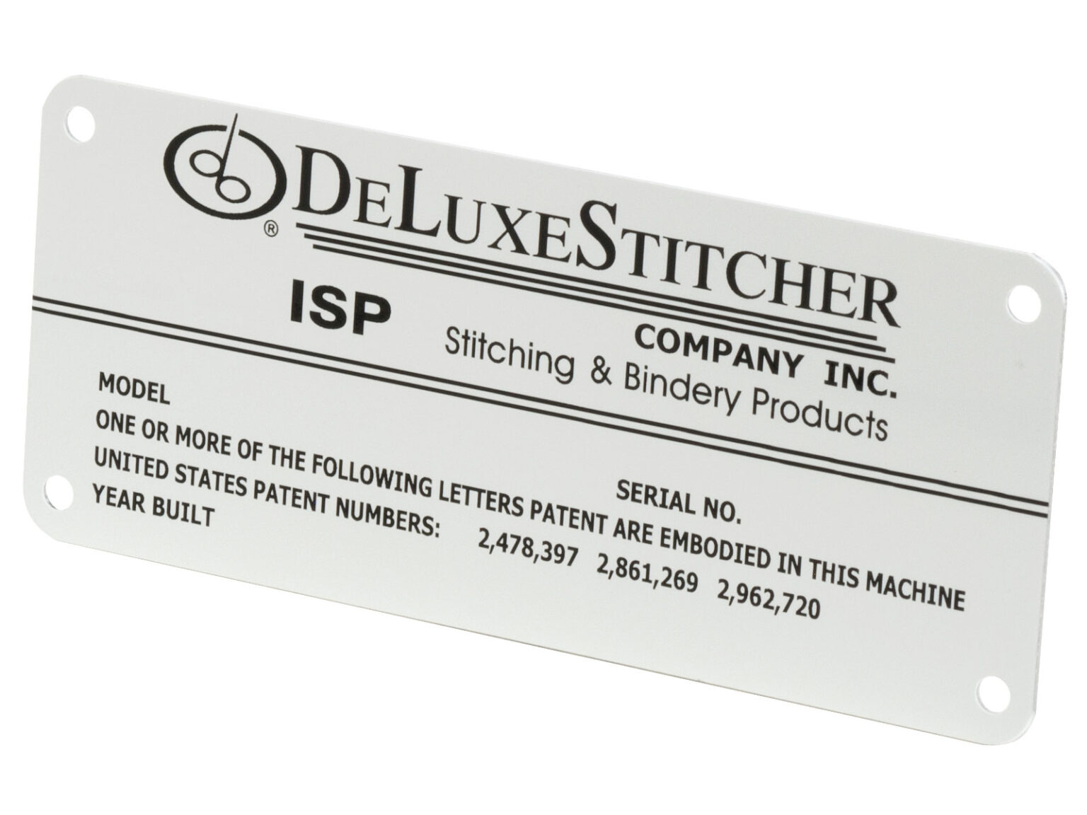 Custom Metal Nameplates | Gallas Label & Decal (773) 775-1000