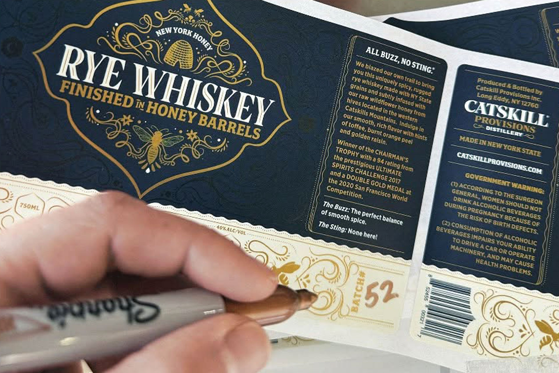 Custom Writable Laminate / Varnish Labels